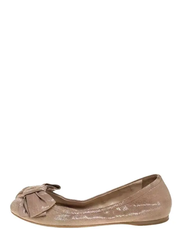 Prada Bow-embellished Ballet Flats - Neutrals