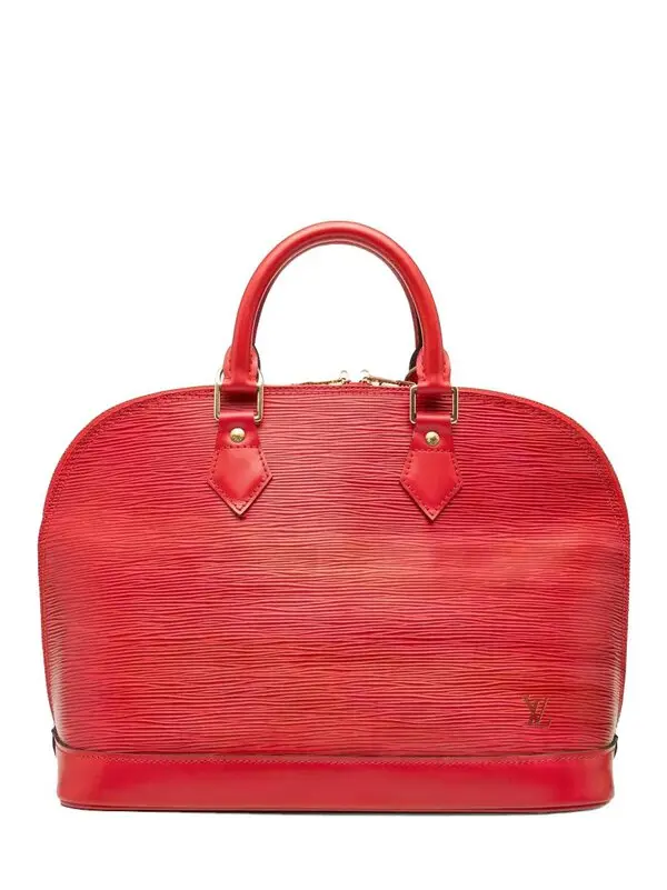 LOUIS VUITTON 2000 Epi Alma Pm Handbag - Red