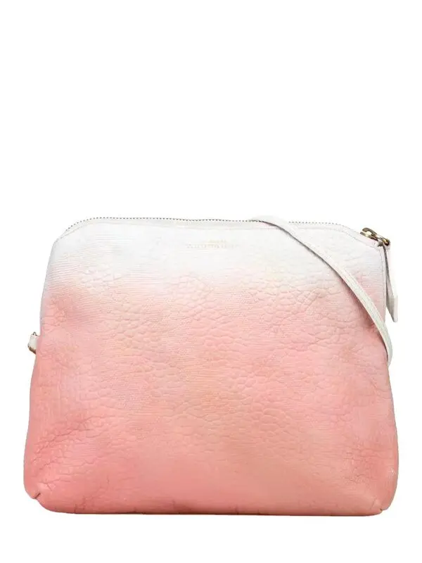 Burberry Leather Crossbody Bag - Pink