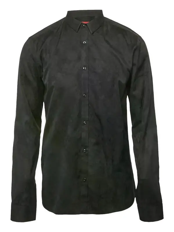 Hugo Boss Cotton Shirt - Black