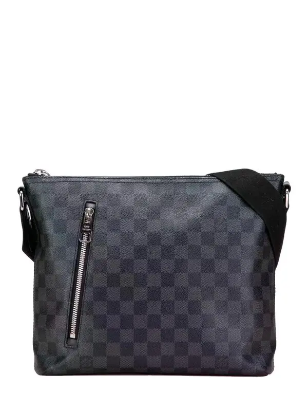 LOUIS VUITTON Damier Graphite Mick Pm Crossbody Bag - Black