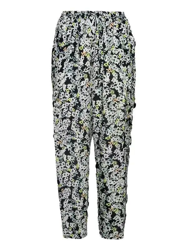 See By Chloé Floral-print Trousers - Black