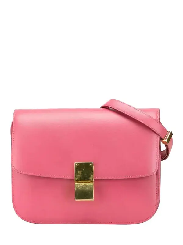 Celine 2014 Classic Box Crossbody Bag - Pink