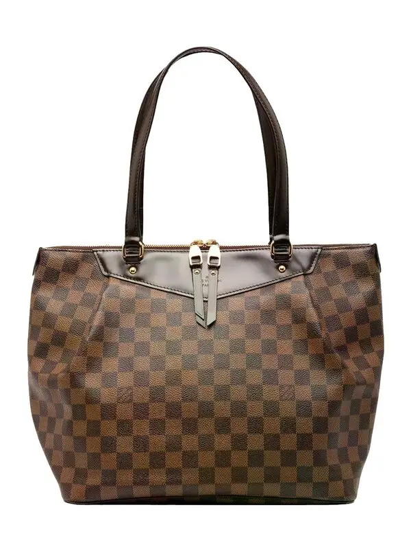 LOUIS VUITTON 2011 Damier Ebene Westminster Gm Shoulder Bag - Brown