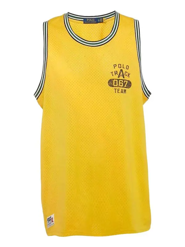 Polo Ralph Lauren Mesh Tank Top - Yellow