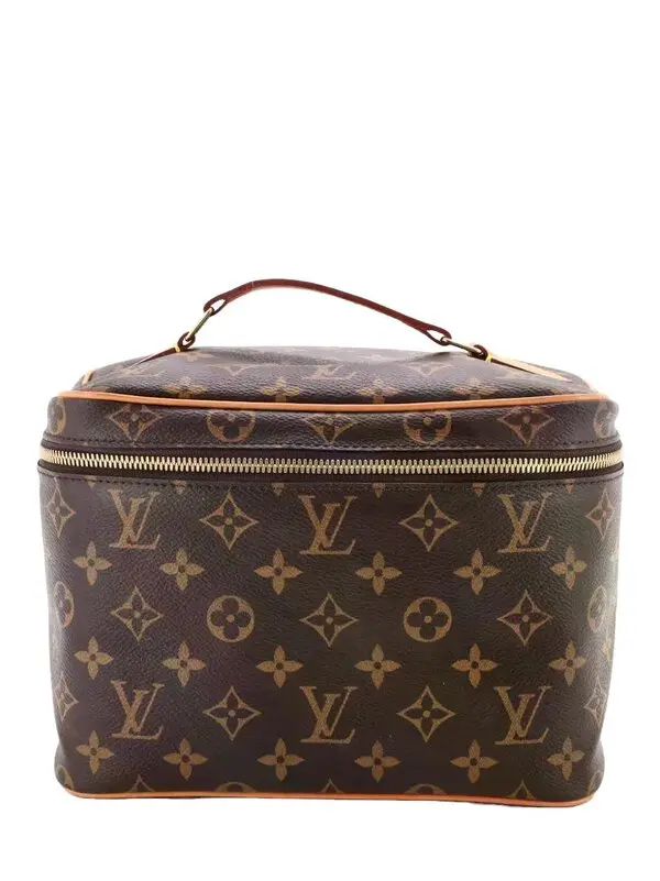 LOUIS VUITTON Vanity Case Monogram Canvas Bb Pouch - Brown