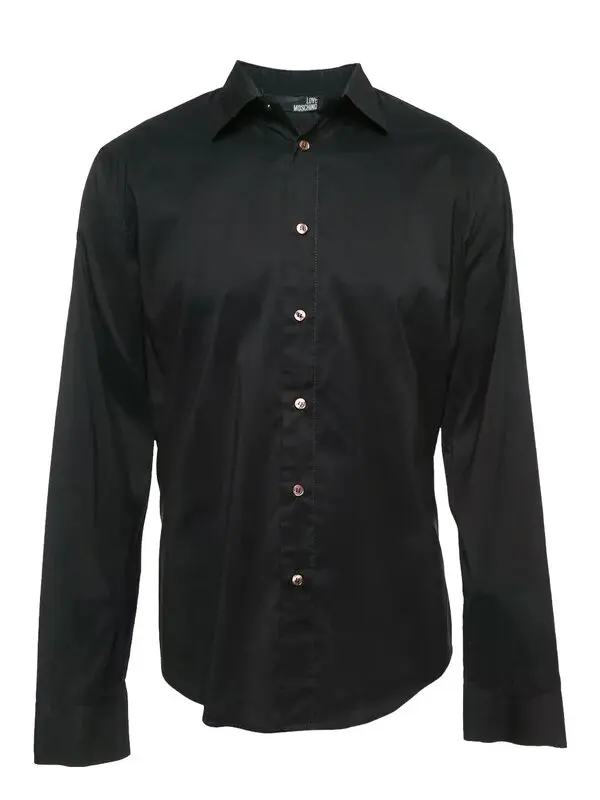 Moschino 2024 Cotton Shirt - Black