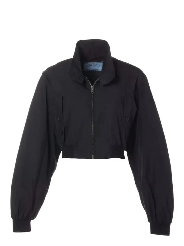 Prada 2022 Triangle-logo Jacket - Black