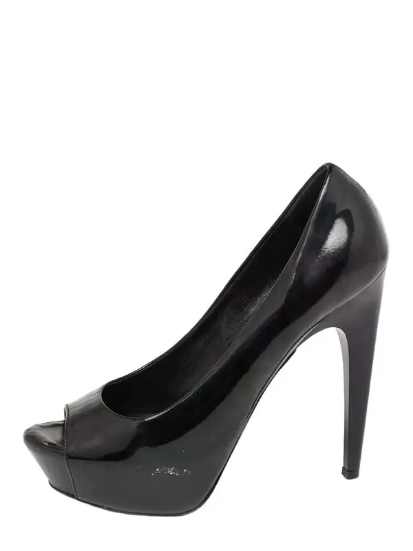 GIUSEPPE ZANOTTI 120mm Peep-toe Platform Pumps - Black