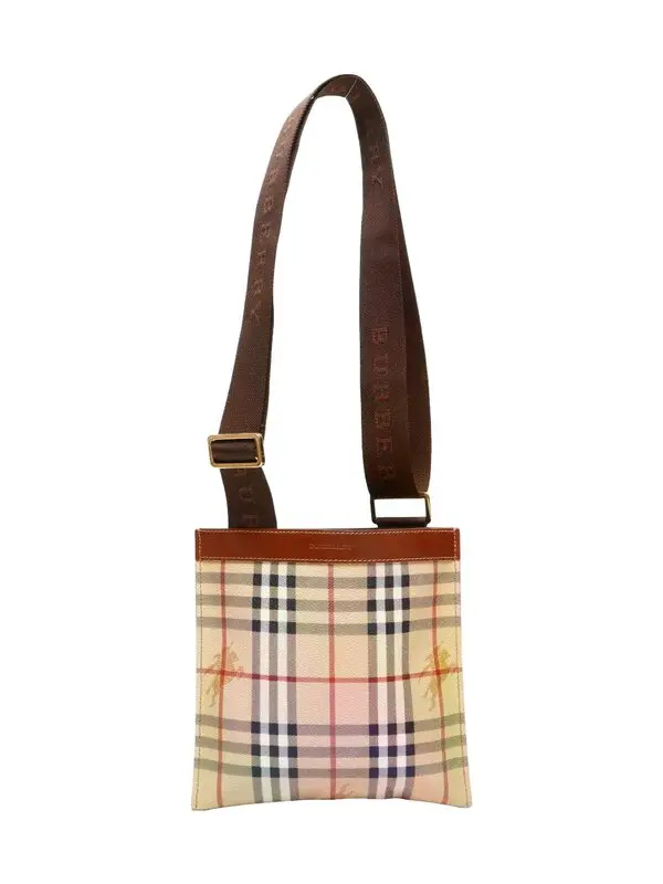 Burberry Tartan Cross-body Bag - Neutrals
