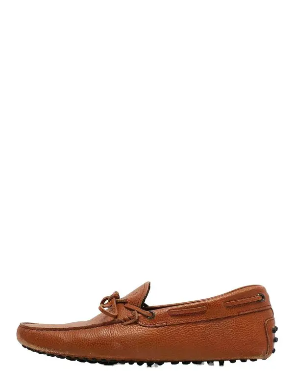 TOD'S Leather Loafers - Brown