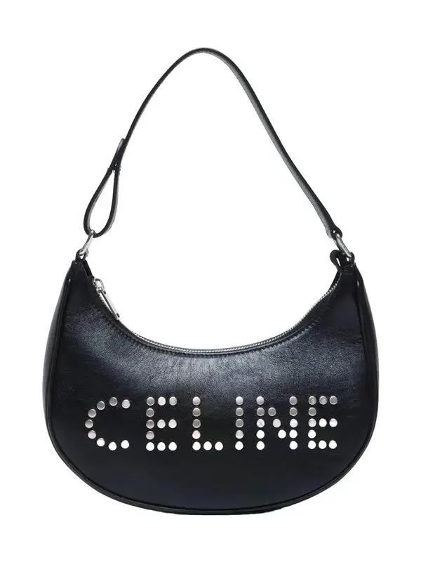 Celine 2020-2024s Medium Ava Shoulder Bag - Black