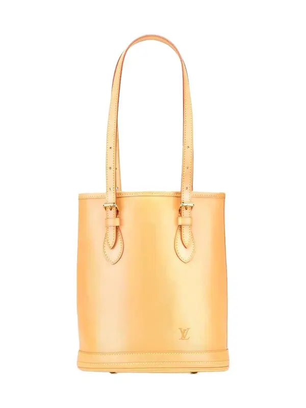 LOUIS VUITTON 2001 Nomade Petit Bucket Bag - Brown