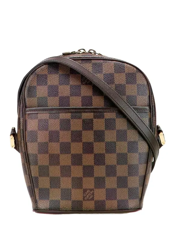 LOUIS VUITTON 2008 Damier Ebene Ipanema Pm Crossbody Bag - Brown