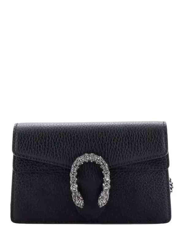 Gucci Dionysus Super Mini Clutch Bag - Black