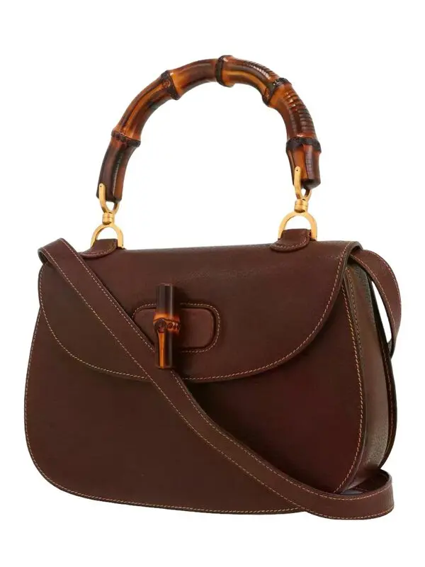 Gucci Bamboo Shoulder Bag - Brown
