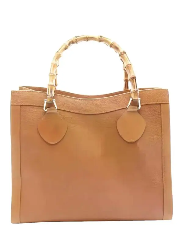 Gucci 2010s Bamboo Tote - Brown
