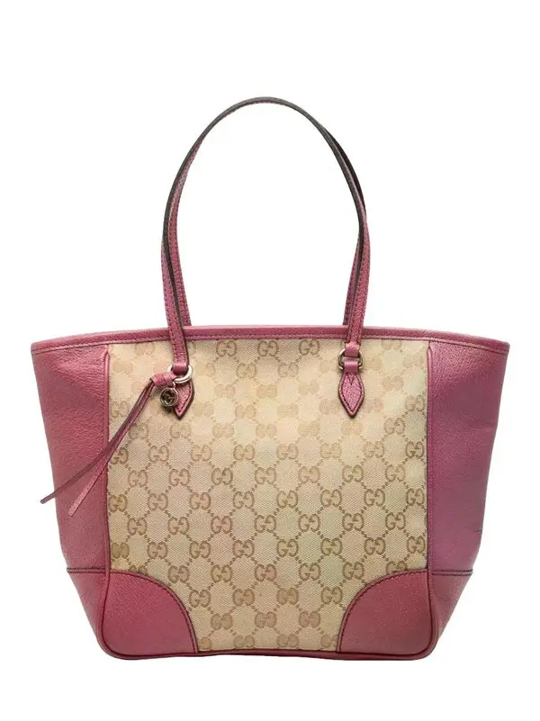 Gucci Gg Canvas Bree Tote Bag - Brown