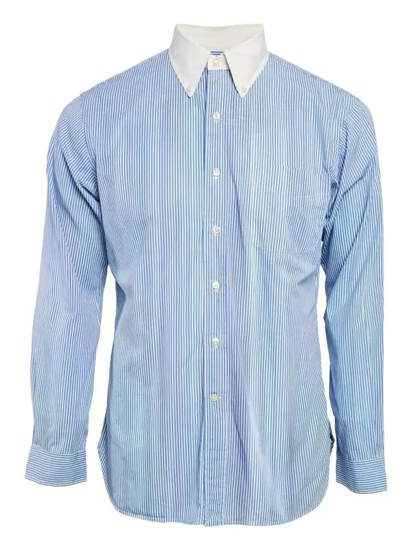 Polo Ralph Lauren 2023 Striped Cotton Shirt - Blue