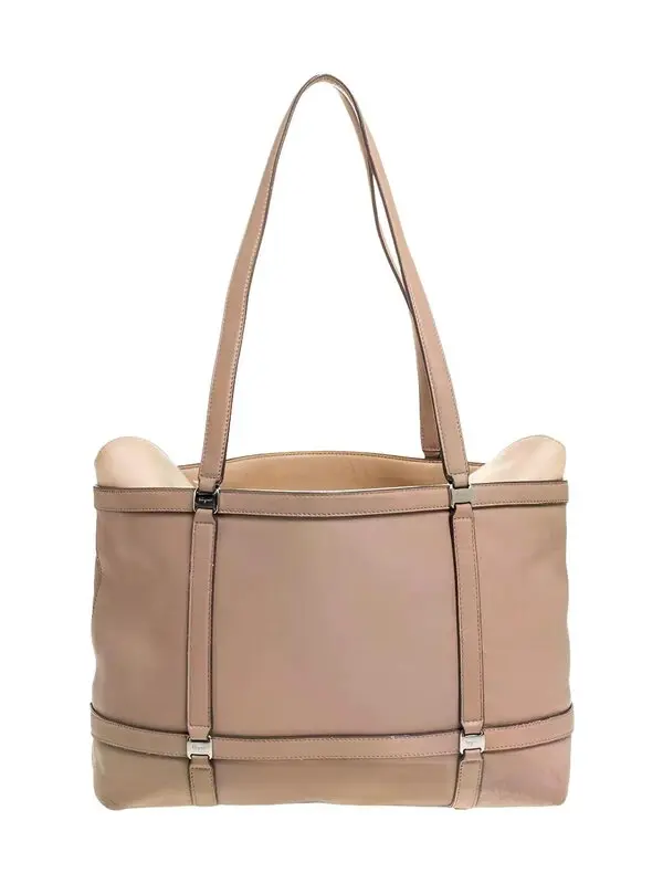 FERRAGAMO Leather Tote Bag - Pink