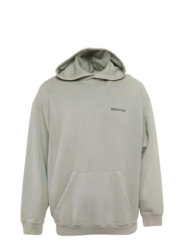 Balenciaga Cotton Hoodie - Grey