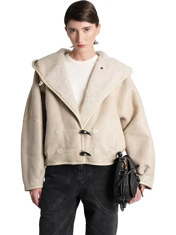 Isabel Marant Amiel Shearling - Beige