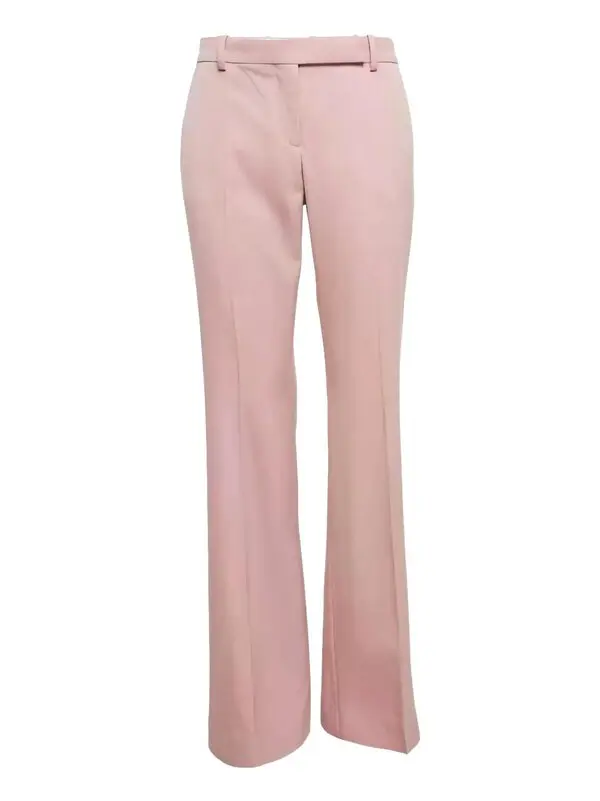 Alexander McQueen Tailored Wool Trousers - Pink