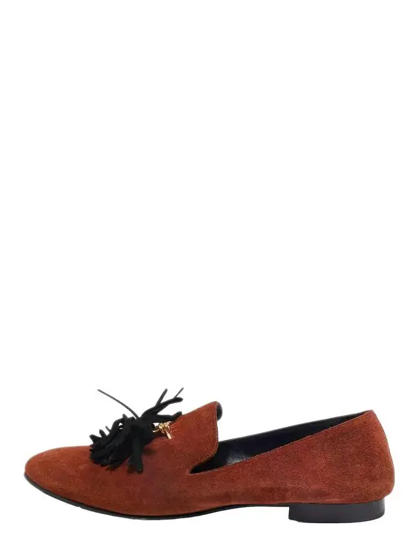 GIUSEPPE ZANOTTI Tasselled Loafers - Brown