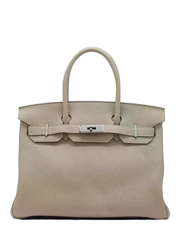Hermès 2015 Togo Birkin Retourne 30 Handbag - Brown