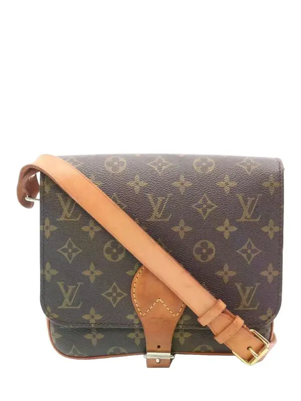 LOUIS VUITTON 1983 Cartouchiere Mm Shoulder Bag - Brown