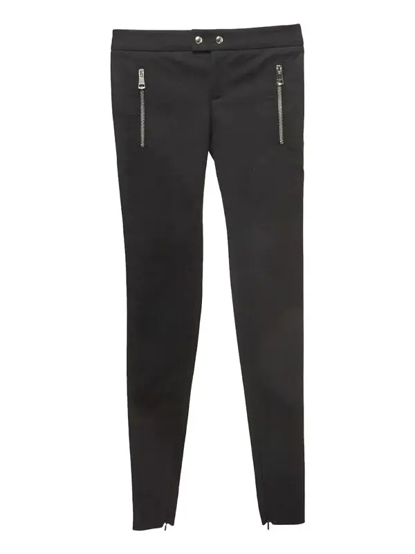 Gucci Zipper-pocket Trousers - Black