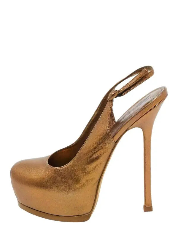 Saint Laurent 150mm Tribtoo Pumps - Brown