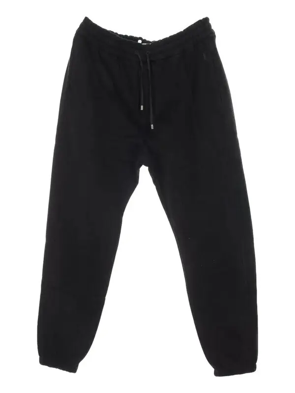 Saint Laurent 2020s Cotton Track Pants - Black