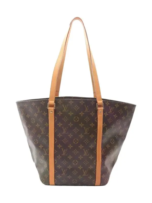 LOUIS VUITTON 2000 Sac Tote Bag - Brown