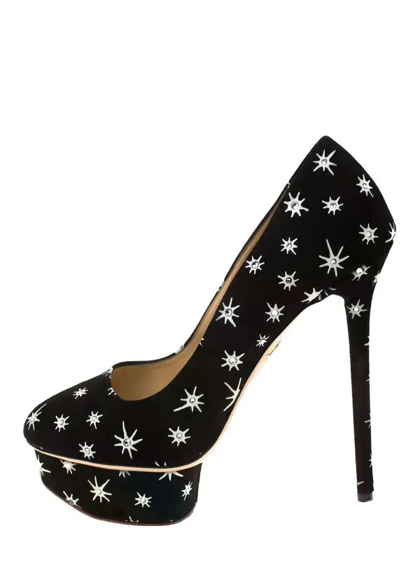 CHARLOTTE OLYMPIA 145mm Dolly Platform Pumps - Black