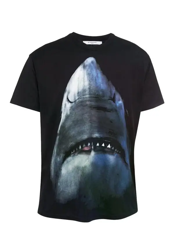 Givenchy Shark-print T-shirt - Black