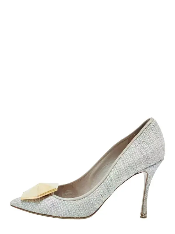NICHOLAS KIRKWOOD 110mm Pointed-toe Pumps - Grey
