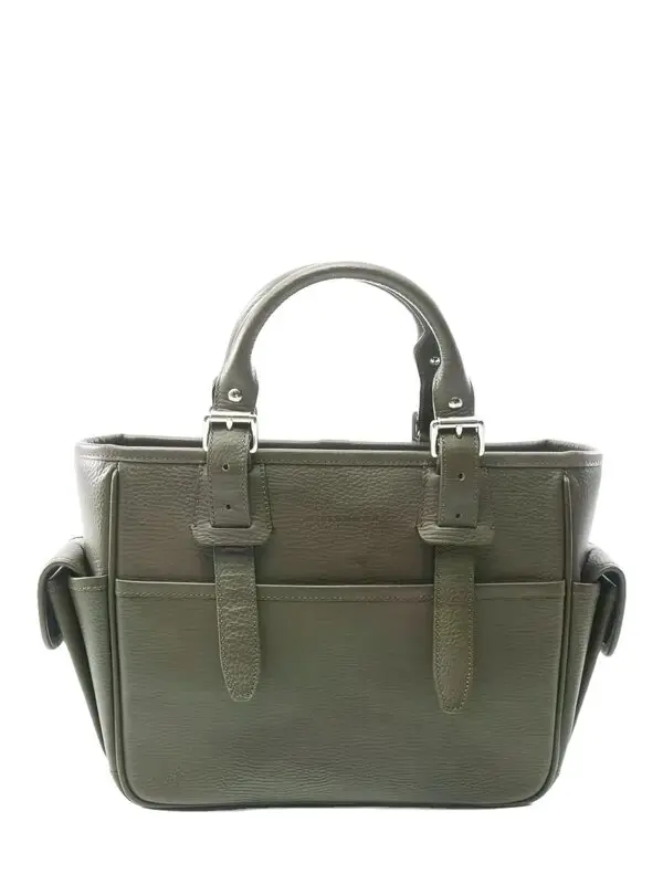 Burberry Leather Tote Bag - Green
