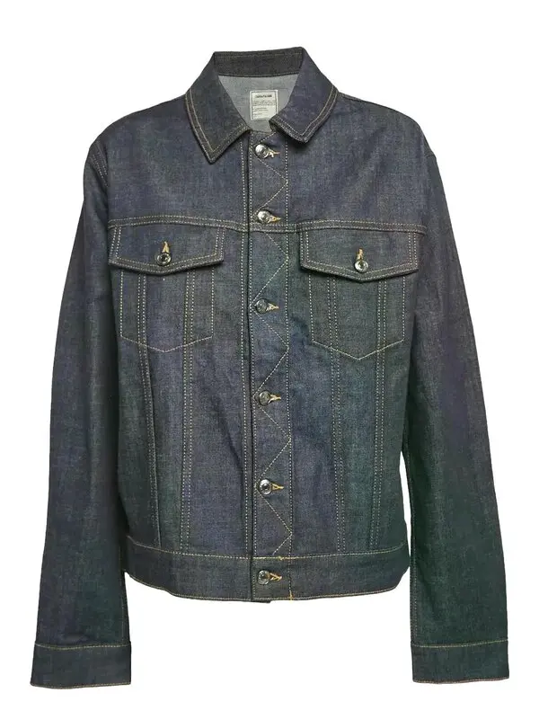 Zadig&Voltaire Button-fastening Denim Jacket - Blue