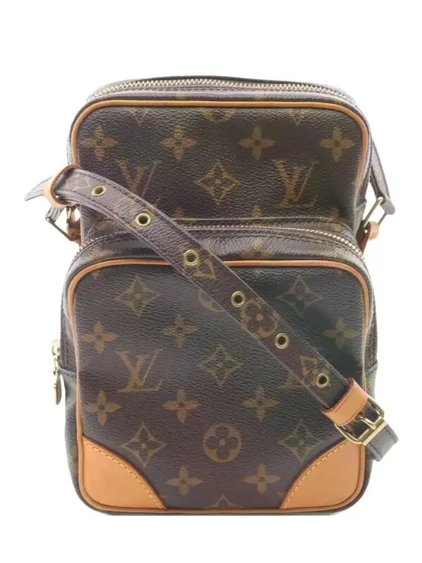 LOUIS VUITTON 2003 Amazon Monogram Shoulder Bag - Brown