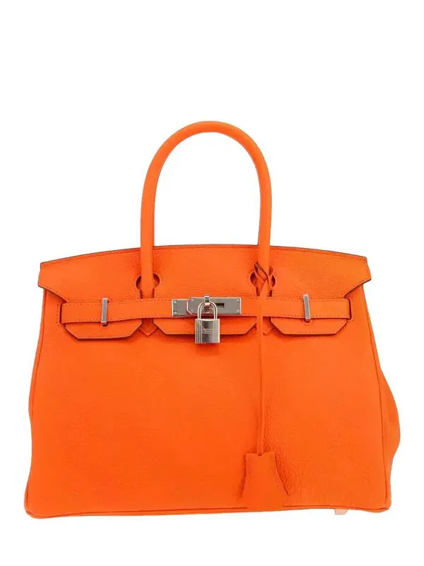 Hermès Birkin 30 Handbag - Orange