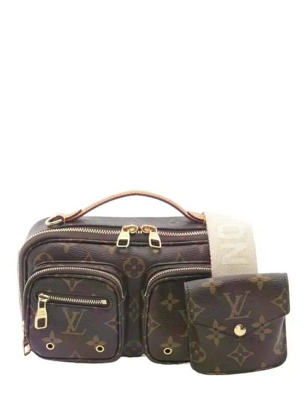 LOUIS VUITTON 2021 Monogram Utility Crossbody Bag - Brown