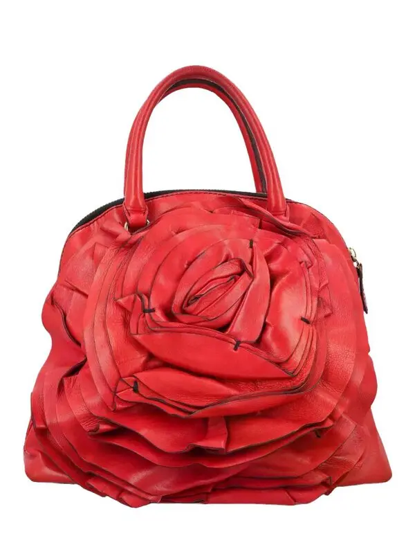 Valentino Garavani 2023 Rose Tote Bag - Red