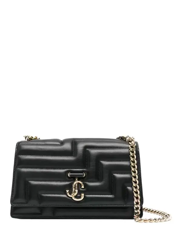 JIMMY CHOO Avenue Shoulder Bag - Black