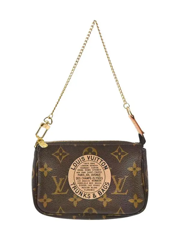 LOUIS VUITTON 2007 Pochette Accessoires Clutch - Brown