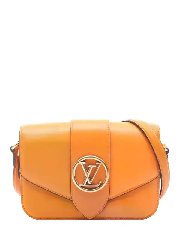 LOUIS VUITTON 2020 Pont 9 Shoulder Bag - Orange