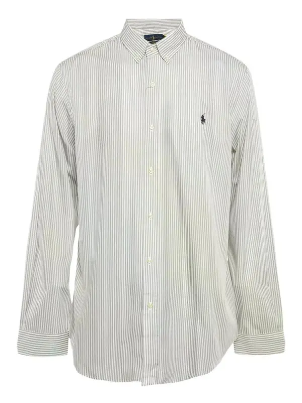 Polo Ralph Lauren Pre-owned Stripe Cotton Shirt - Grey