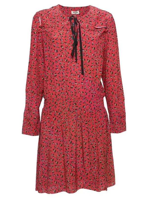 Zadig&Voltaire Floral-print Mini Dress - Red