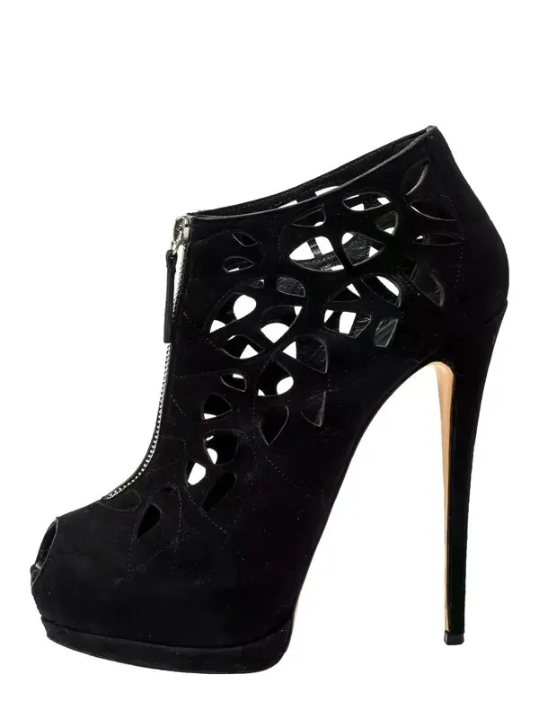 GIUSEPPE ZANOTTI 150mm Cut-out Booties - Black