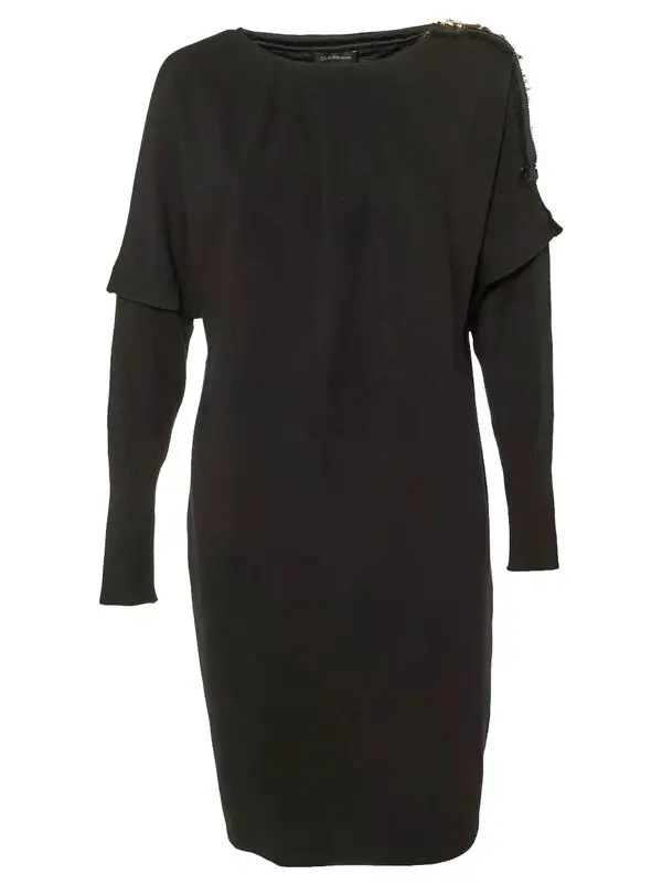 ROBERTO CAPUCCI Panelled Satin Dress - Black
